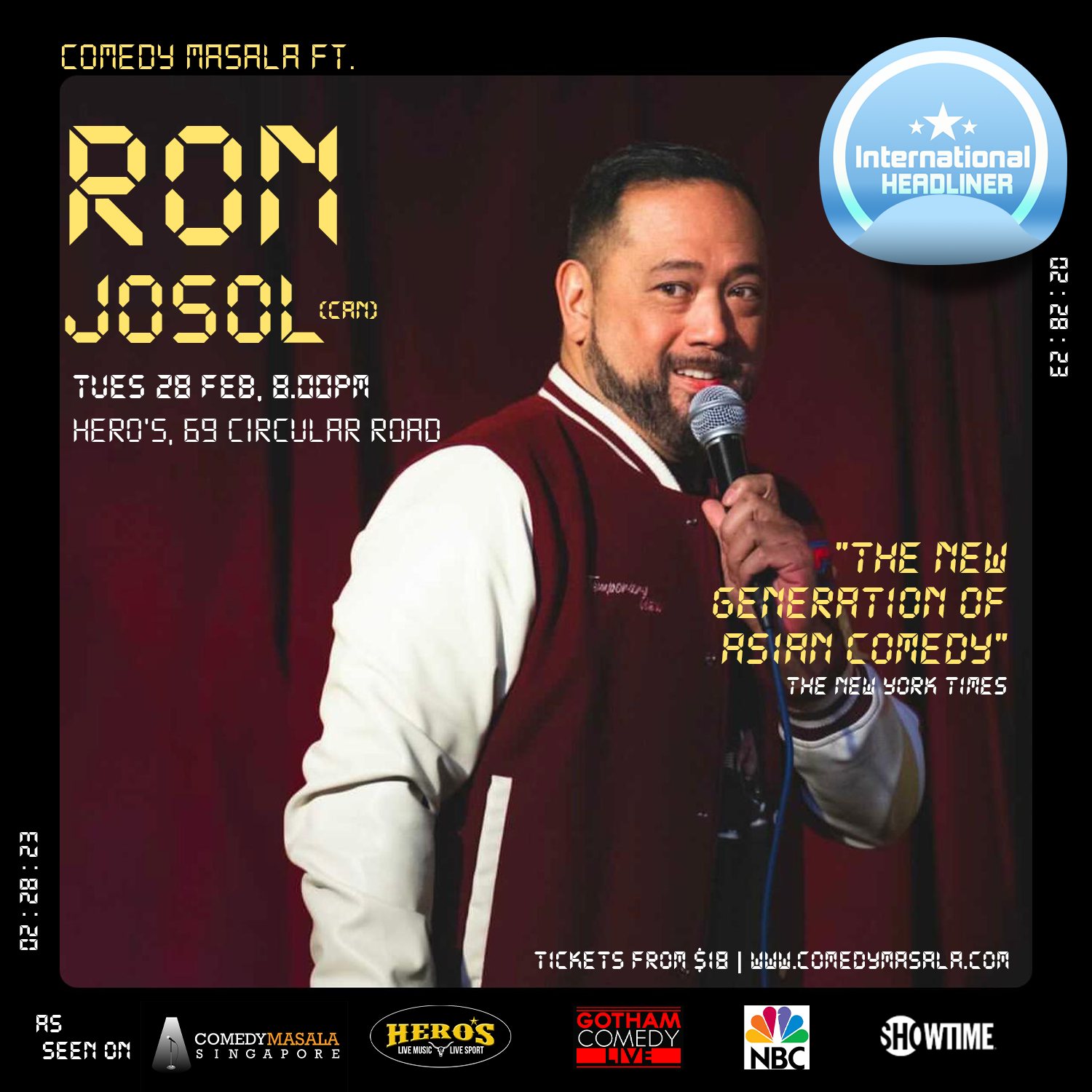 Comedy Masala – Singapore’s BIGGEST & MOST POPULAR Weekly Stand-up ...