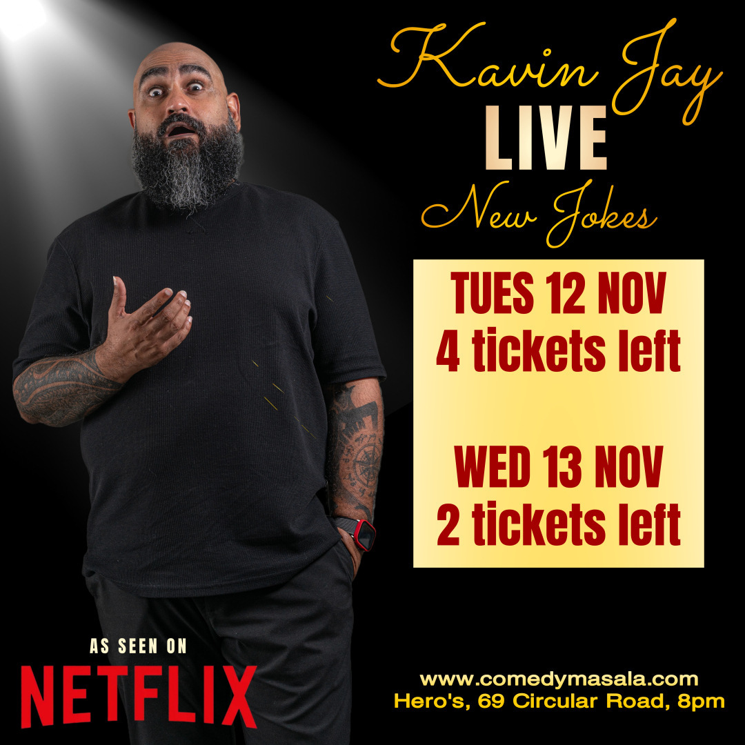 Comedy Masala – Singapore’s BIGGEST & MOST POPULAR Weekly Stand-up Comedy Show!